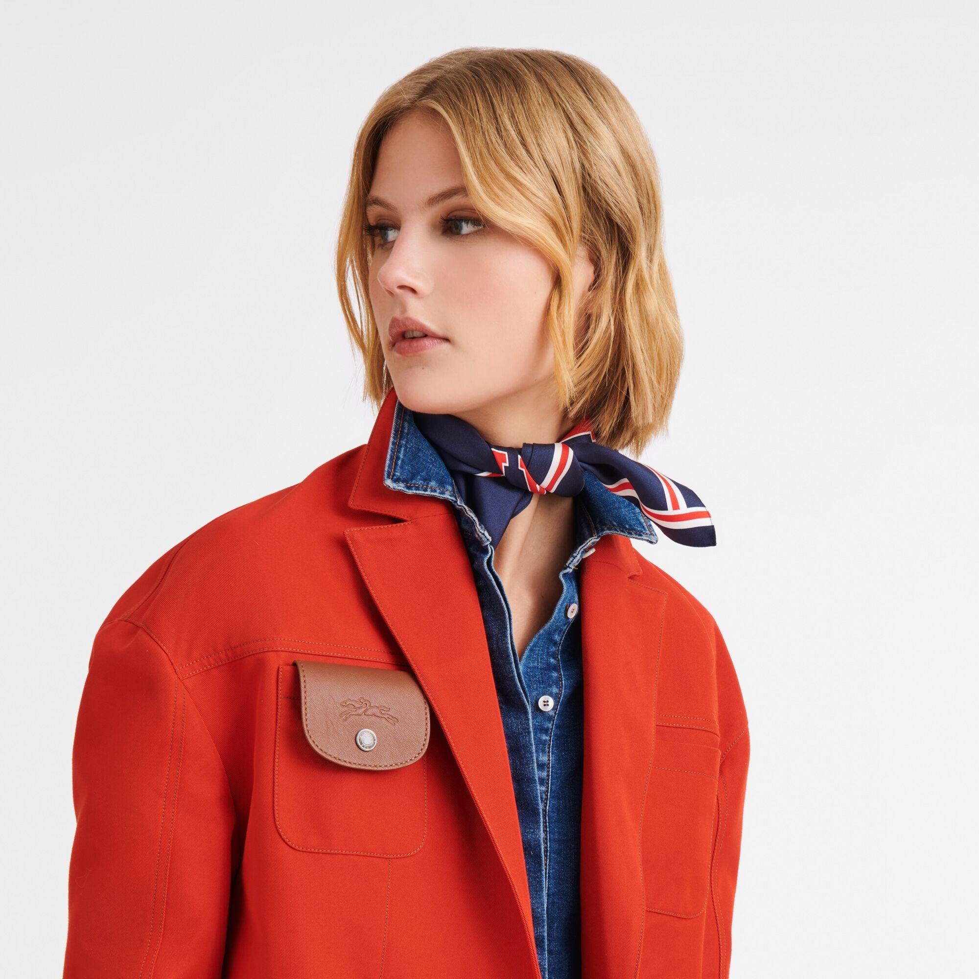 Buy Team Longchamp Silk Scarf 50 - 50637Gso Online Lebanon, Online ...